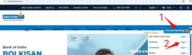 Bank of India Internet Banking Registration : ऐसे करें मिनटों में बैंक ...